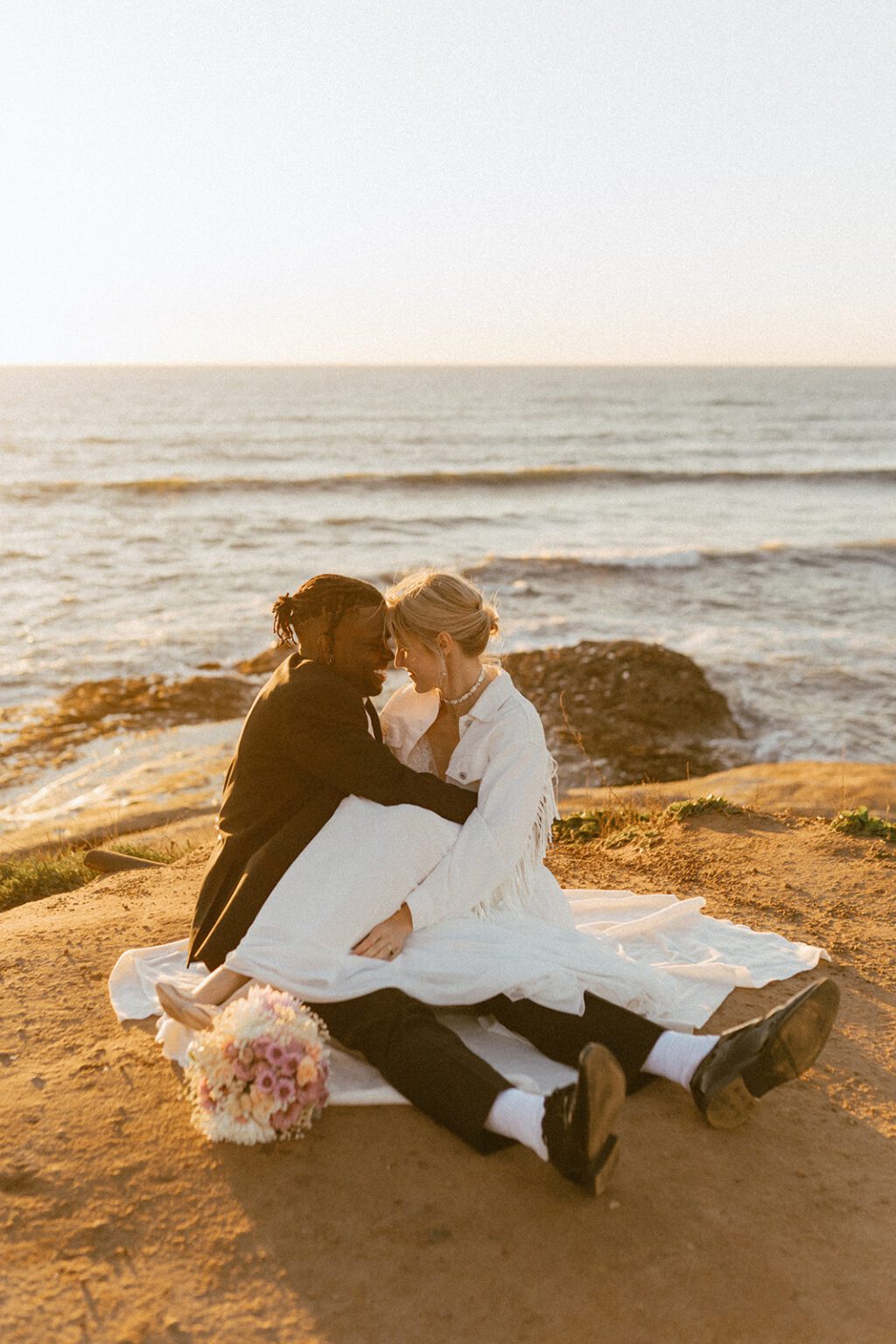 Sunset Cliffs Elopement | Mara + Kyle - morgangust.com